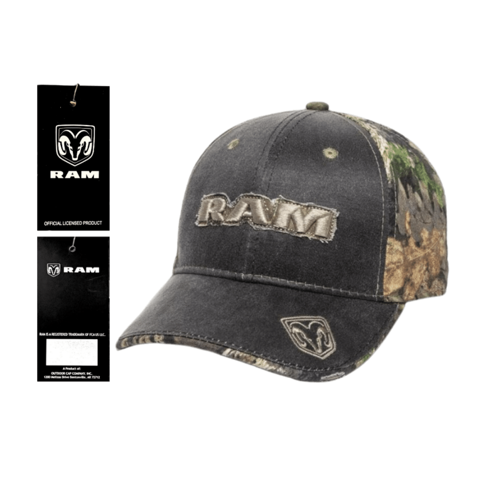 RAM-Trucker-Cap-black - Officially licensed US-Car, Muscle-Car, Pony ...