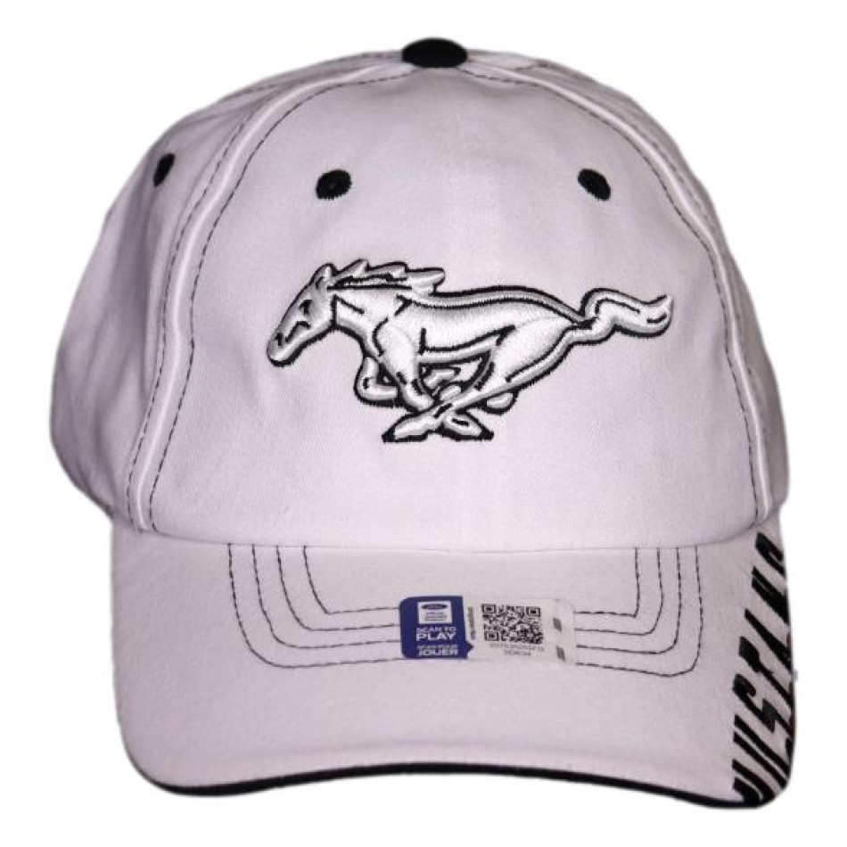 Ford Mustang Basecap - weiss - Shop für US-Car, Muscle-Car, Pony-Car ...